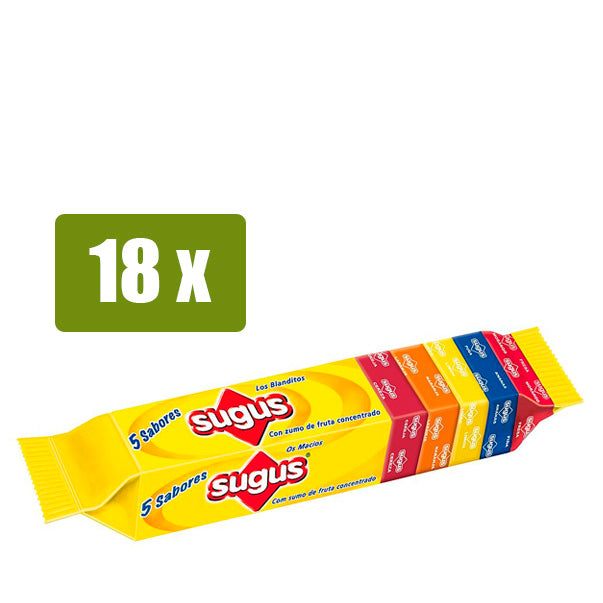 SUGUS 18x Stick Multisabor 45g – Mesa Del Sur