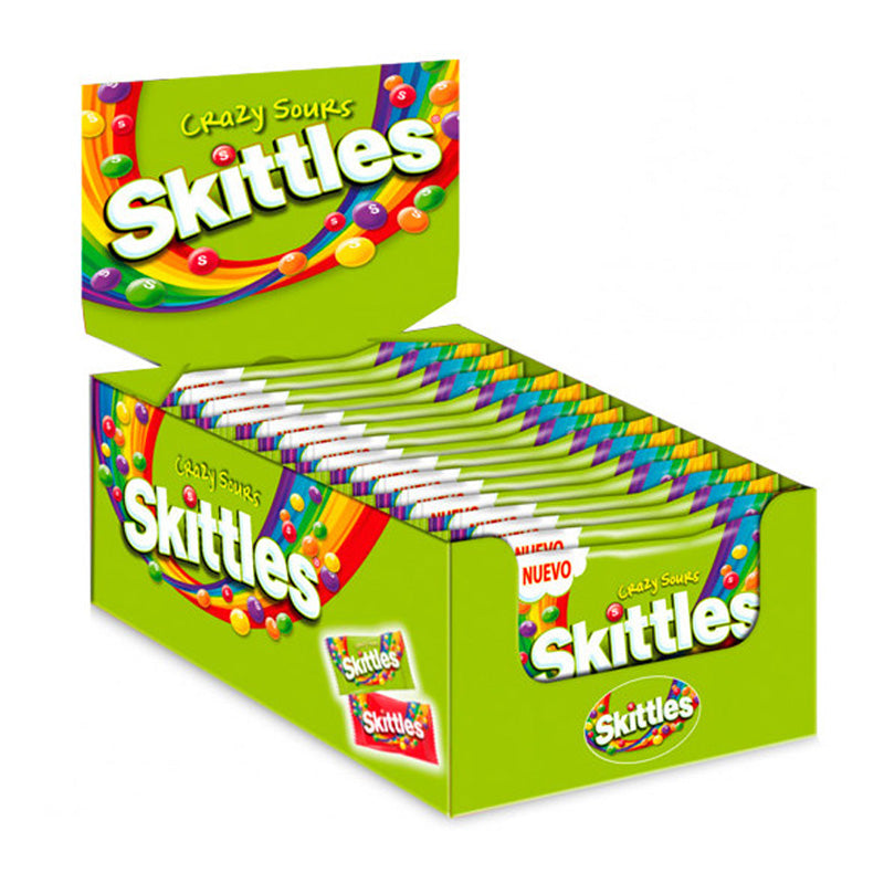 SKITTLES Crazy Sour 14x38g – Mesa Del Sur