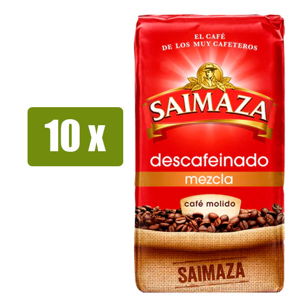 SAIMAZA Café molido descafeinado mezcla 250g – Mesa Del Sur