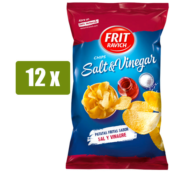 FRIT RAVICH 12 x Chips Sal Vinagre 125g – Mesa Del Sur