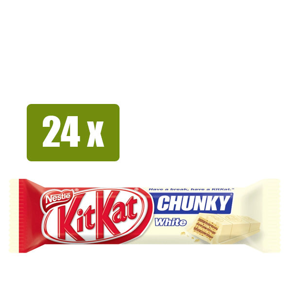 KIT KAT 24 x Chunky White 40g – Mesa Del Sur