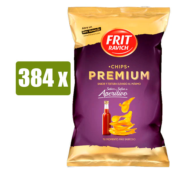 FRIT RAVICH Premium 12 x patatas fritas sabor a salsa de aperitivo 150 ...