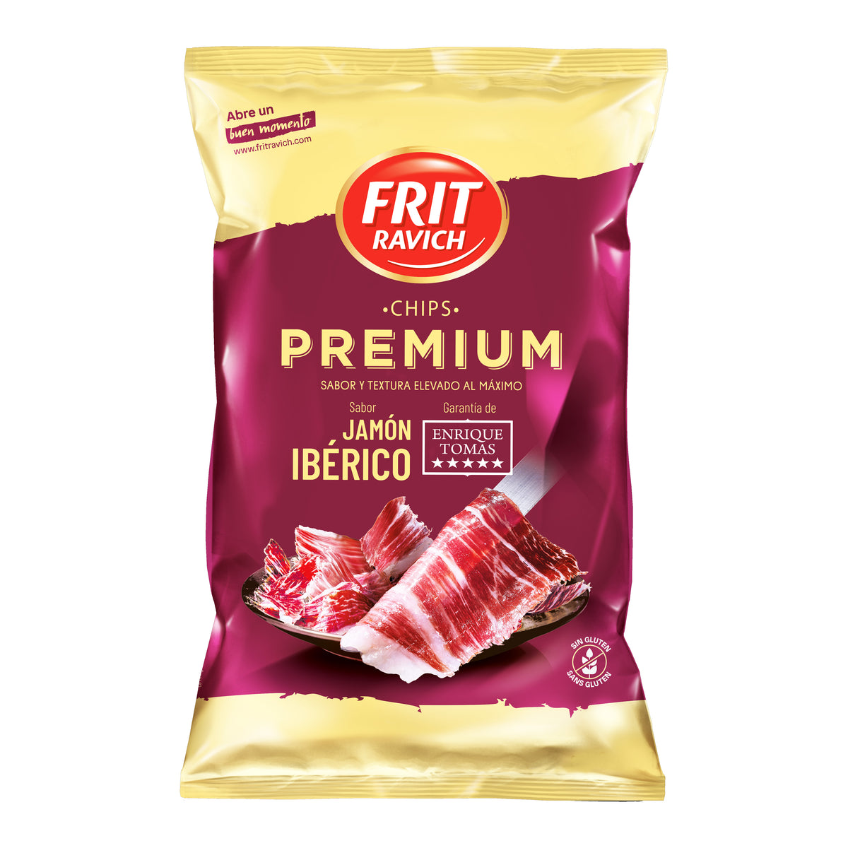 FRIT RAVICH Premium Patatas fritas sabor jamón Ibérico 150g – Mesa Del Sur