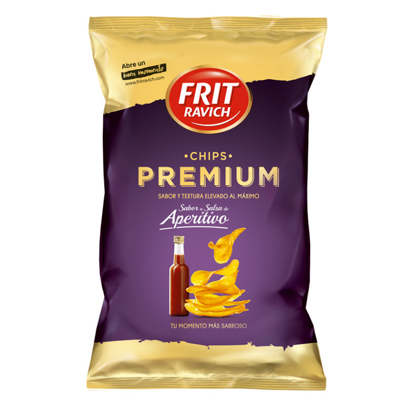 FRIT RAVICH Premium patatas fritas sabor a salsa de aperitivo 150 g ...
