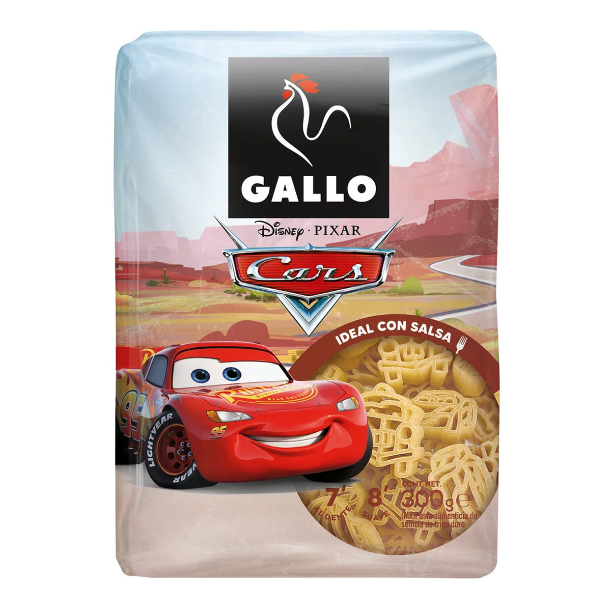 GALLO Pasta Cars Disney 300g – Mesa Del Sur