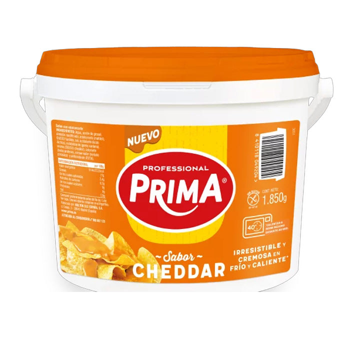 PRIMA Sabor Cheddar 1.85kg – Mesa Del Sur