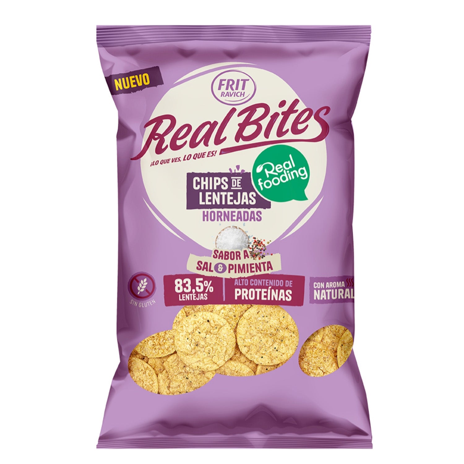 FRIT RAVICH Real Bites Sal & Pimienta 80g – Mesa Del Sur