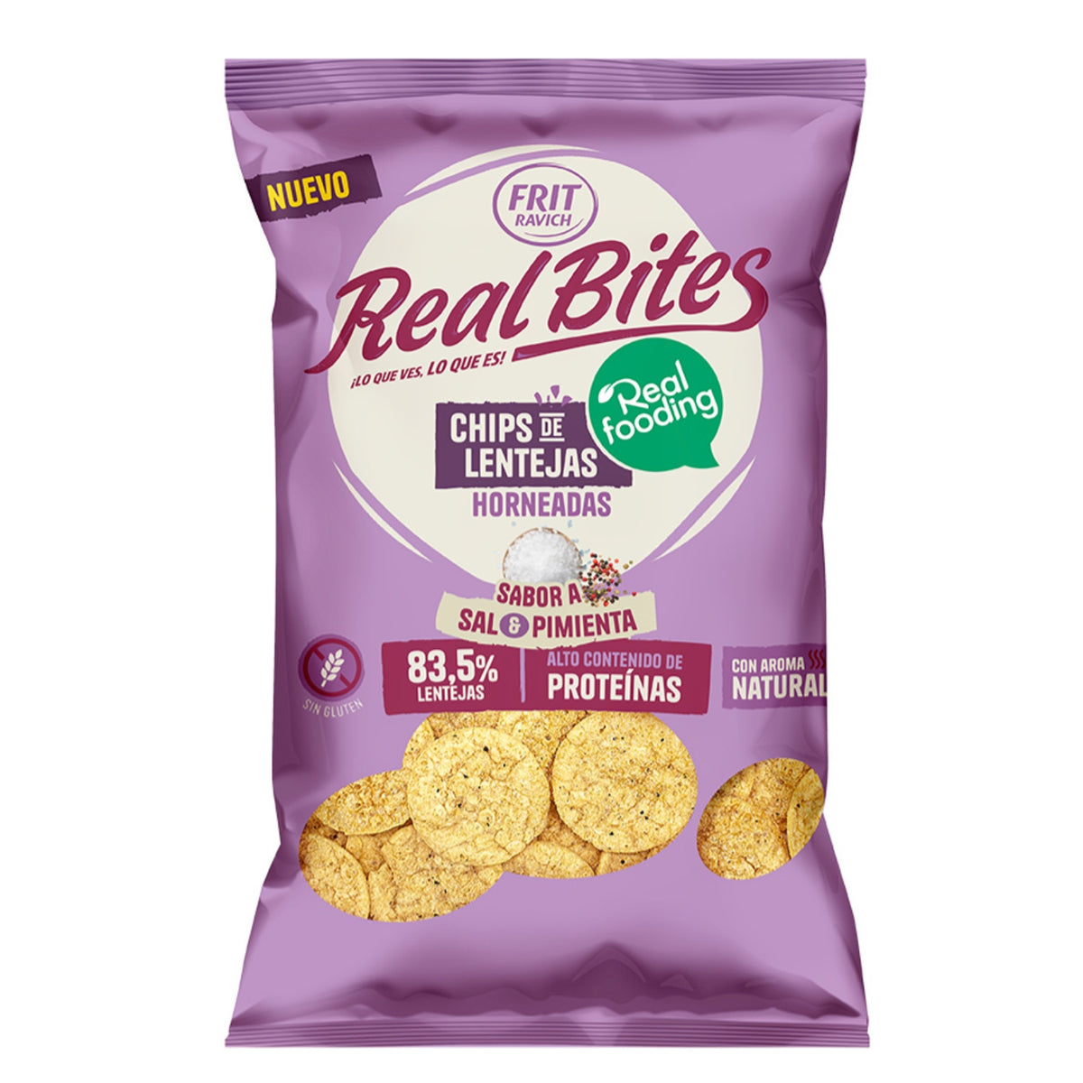 FRIT RAVICH Real Bites Sal & Pimienta 80g – Mesa Del Sur