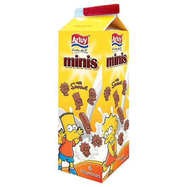ARLUY Simpson mini galletas chocolateadas 275g – Mesa Del Sur