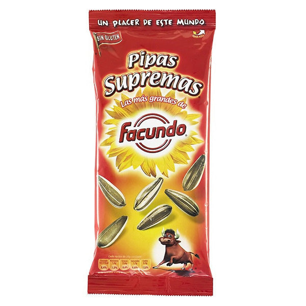 FACUNDO Pipas de Girasol Supremas 120g – Mesa Del Sur