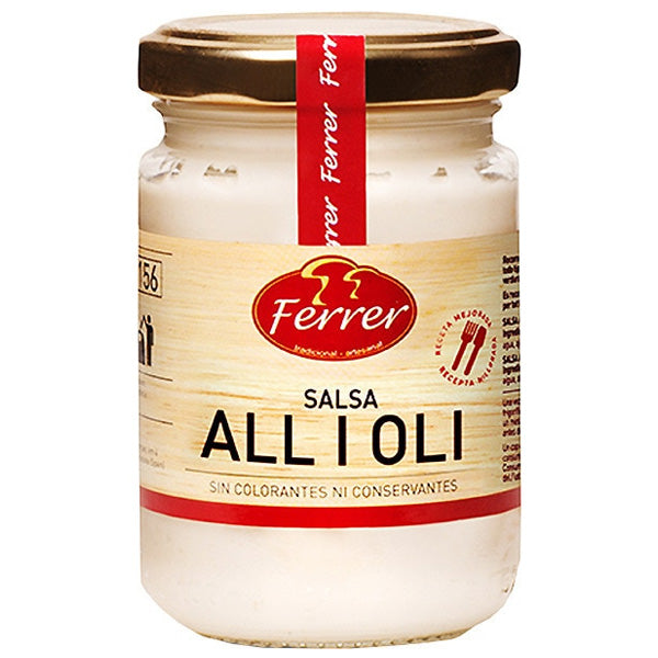 FERRER Salsa alioli 160g – Mesa Del Sur