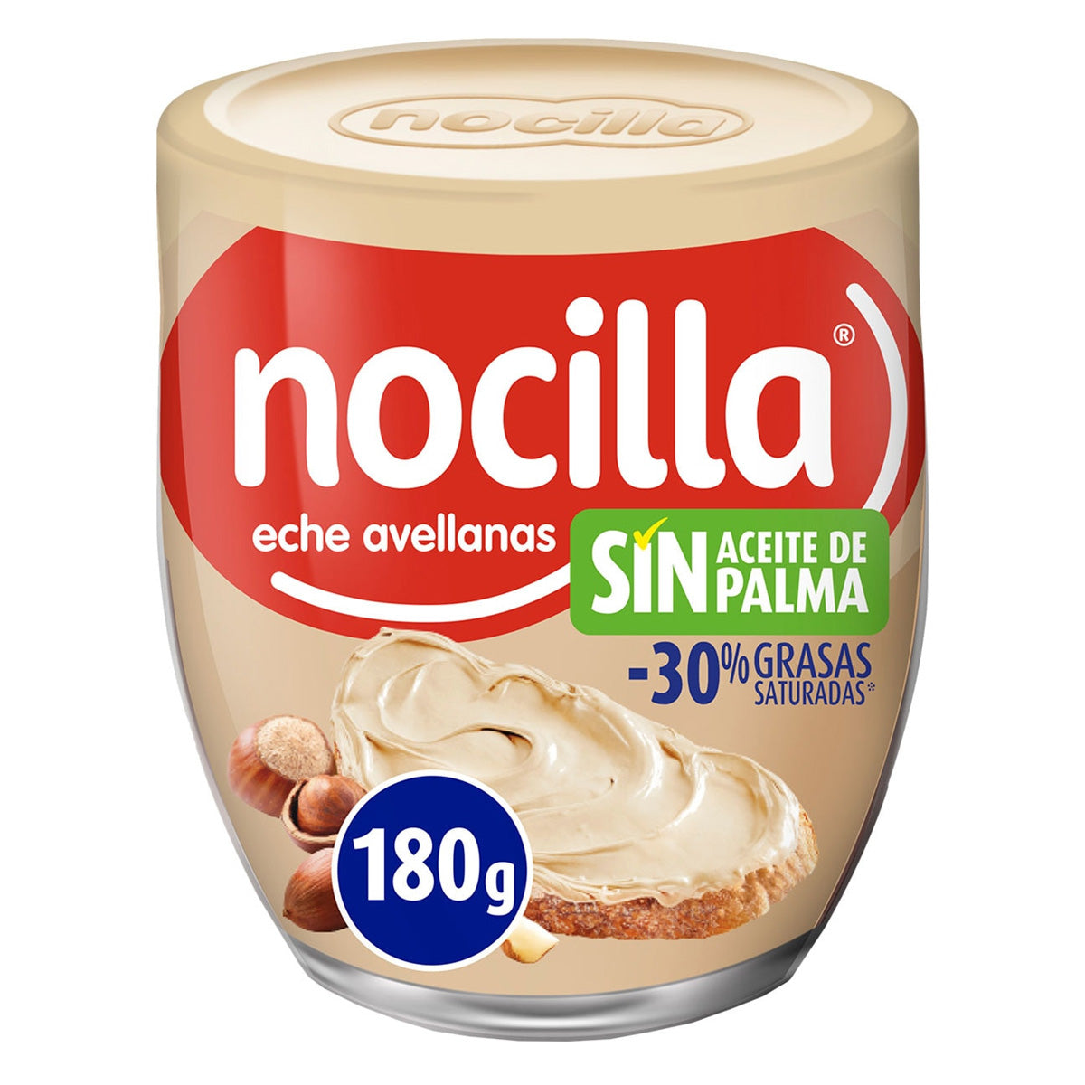 NOCILLA Leche y avellanas 180g – Mesa Del Sur