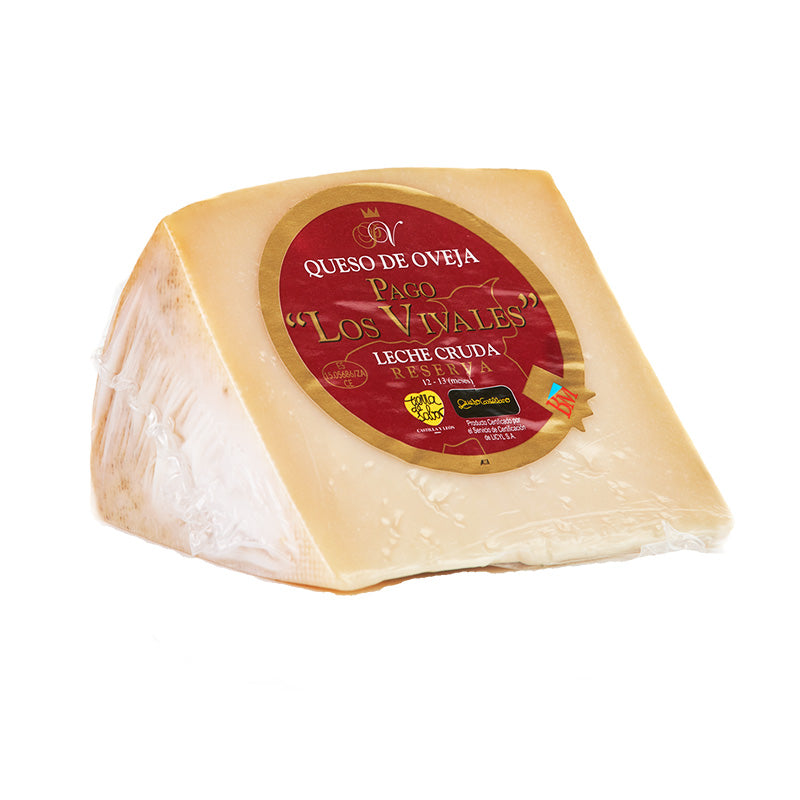 PAGO "LOS VIVALES" 1/4 Queso de Oveja Reserva 750g – Mesa Del Sur