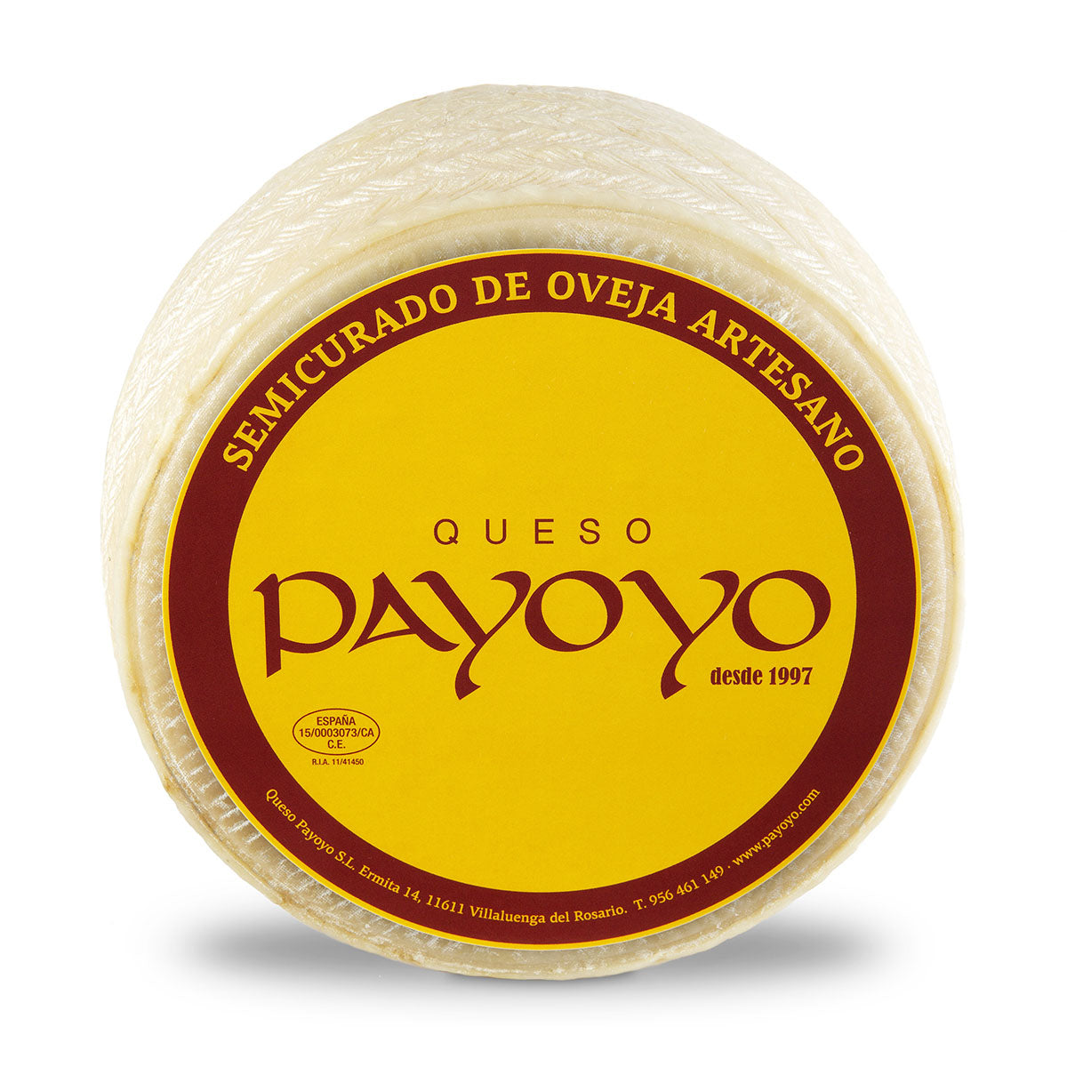 PAYOYO Queso semicurado de oveja 2kg – Mesa Del Sur