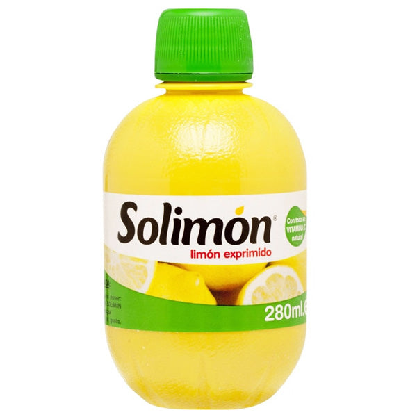 SOLIMON Limón exprimido 100% 280ml – Mesa Del Sur